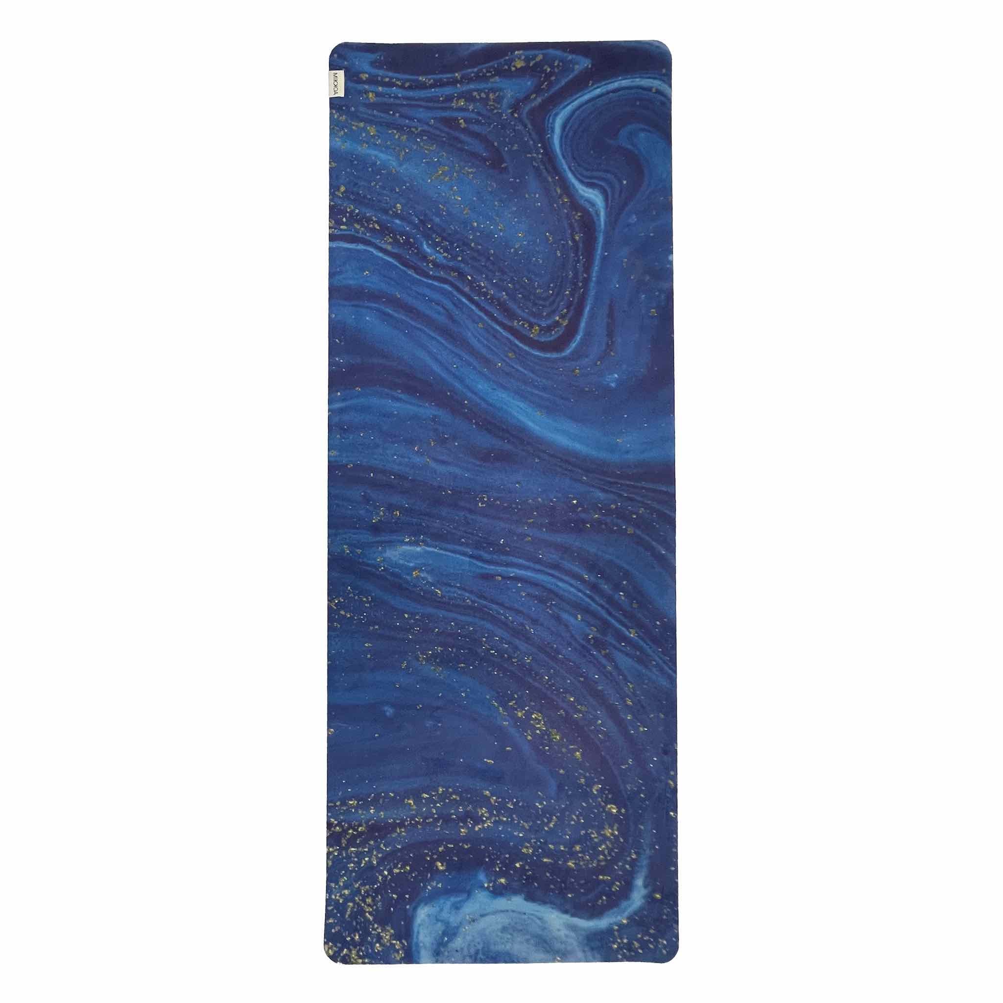 Midnight Ocean Lightweight Travel Yoga Mat | Made by Mikkoa